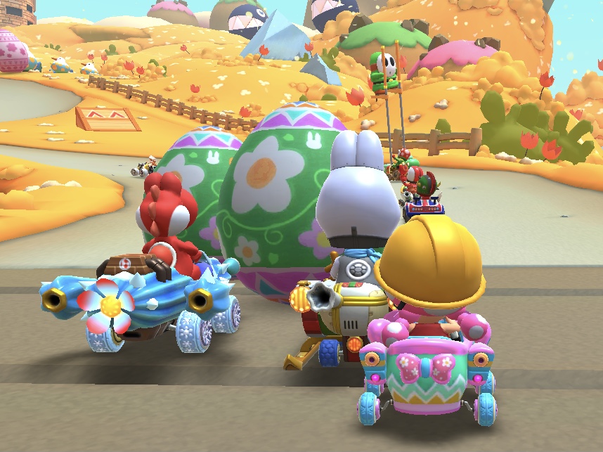 The Yoshi Tour Makes the Perfect Easter - Mario Karting